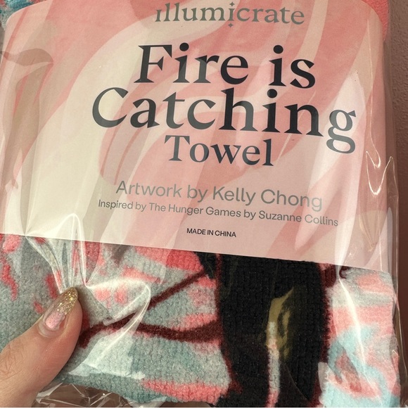 Illumicrate | Bath | Illumicrate Hunger Games Fire Is Catching Towel July 223 Sealed New | Poshmark